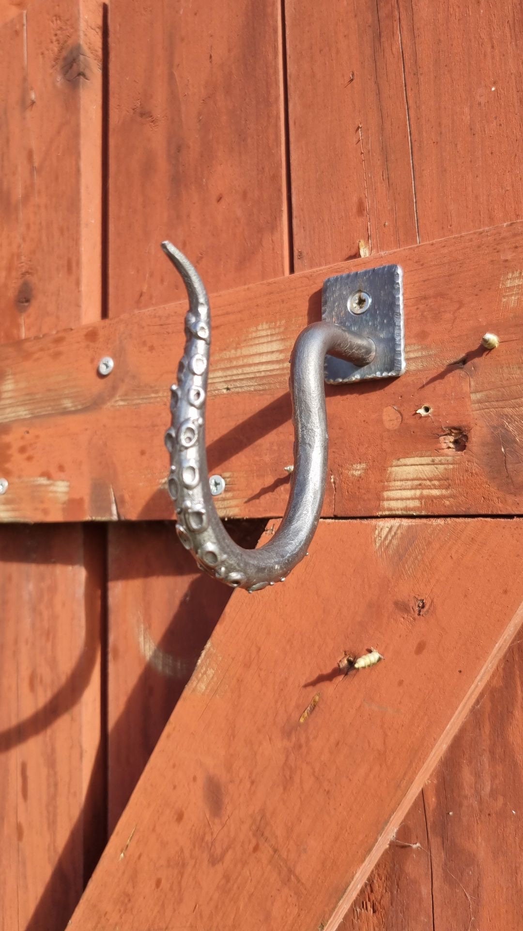 Octopus Hook, Hanger, Handmade, Forged, Iron, Steel, Blacksmith - Etsy