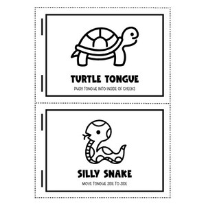 Mini Myo Fun Therapy Activities: Early Intervention Myofunctional ...