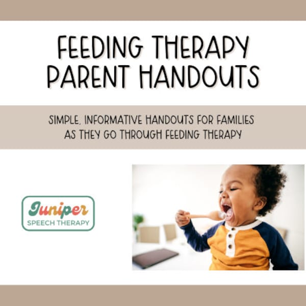 Handouts for Feeding - Etsy