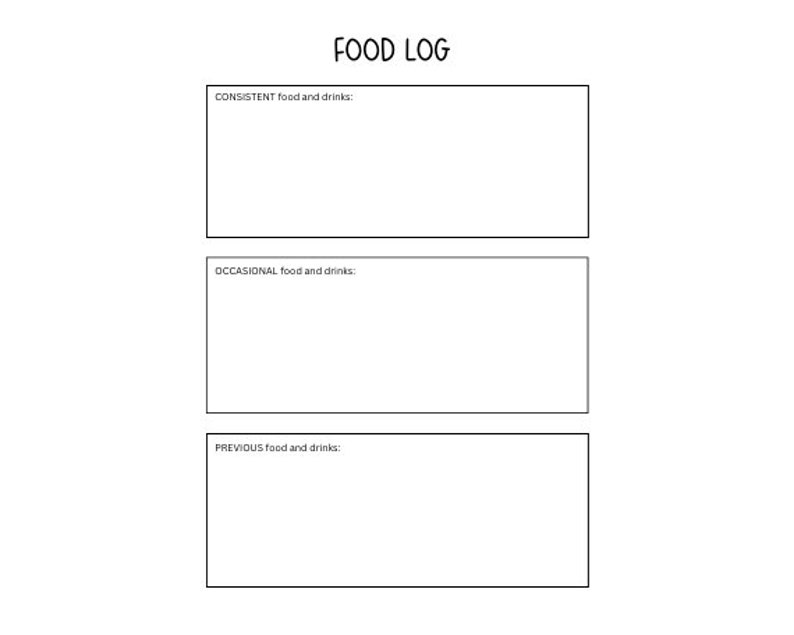 Feeding Therapy Parent Questionnaire - Etsy