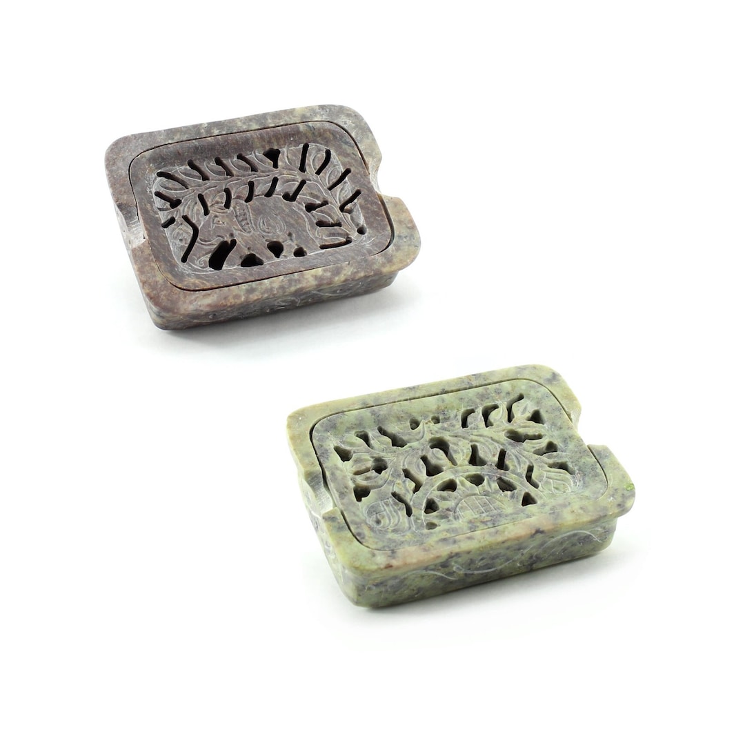Handmade Soap Dish Made of Soapstone, Soap Holder in the Motifs of ...