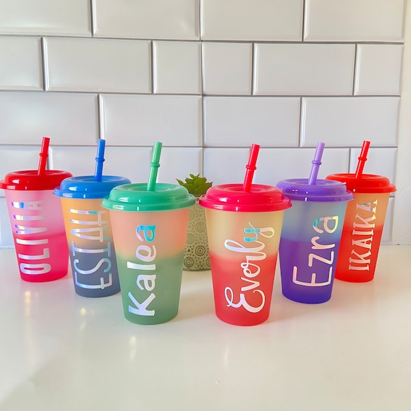 Personalized Cups Kids Party - Etsy