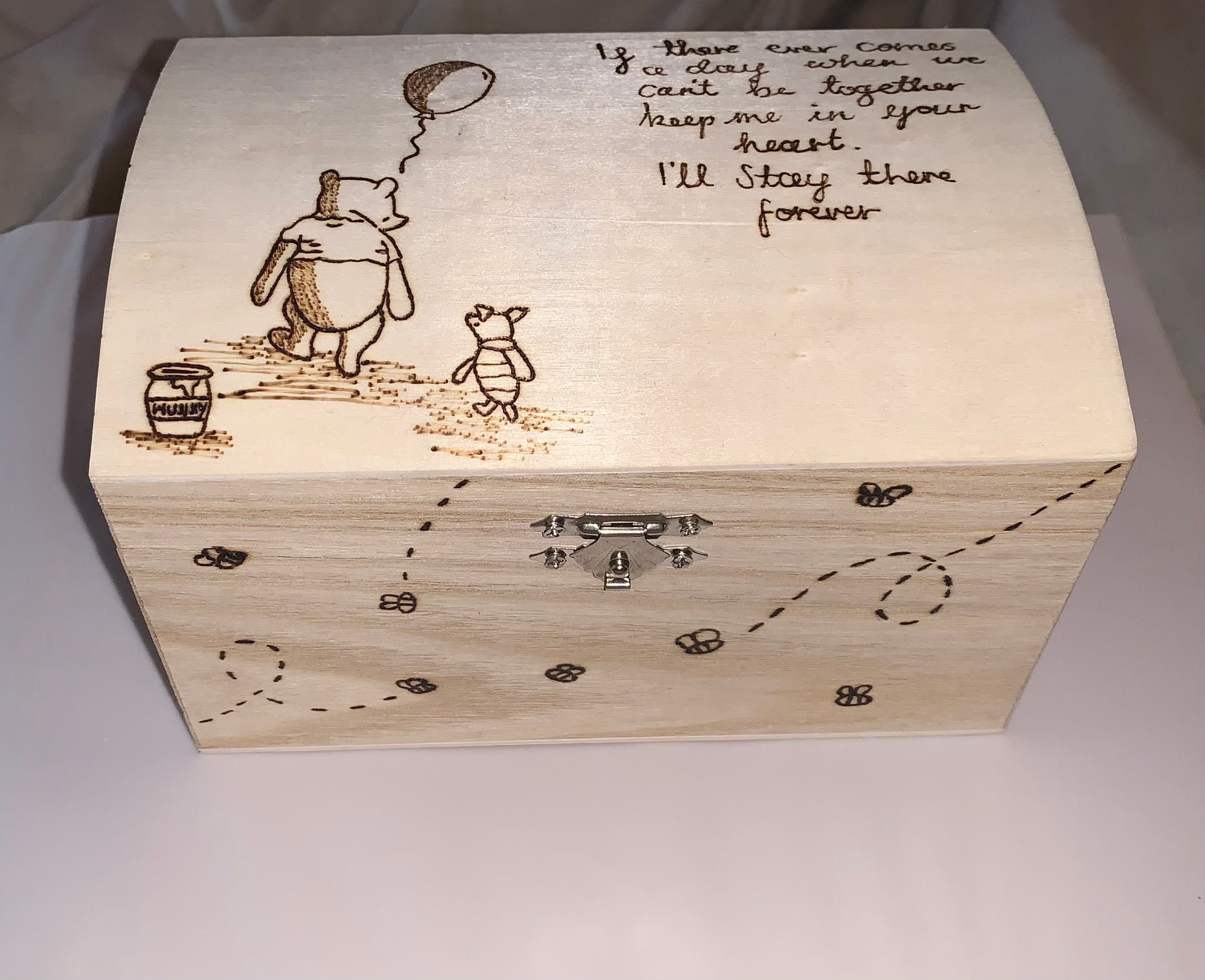 Winnie the Pooh Memory Box Varies Sizes Keepsake Box - Etsy UK