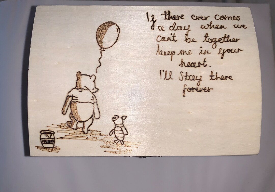 Winnie the Pooh Memory Box Varies Sizes Keepsake Box - Etsy UK