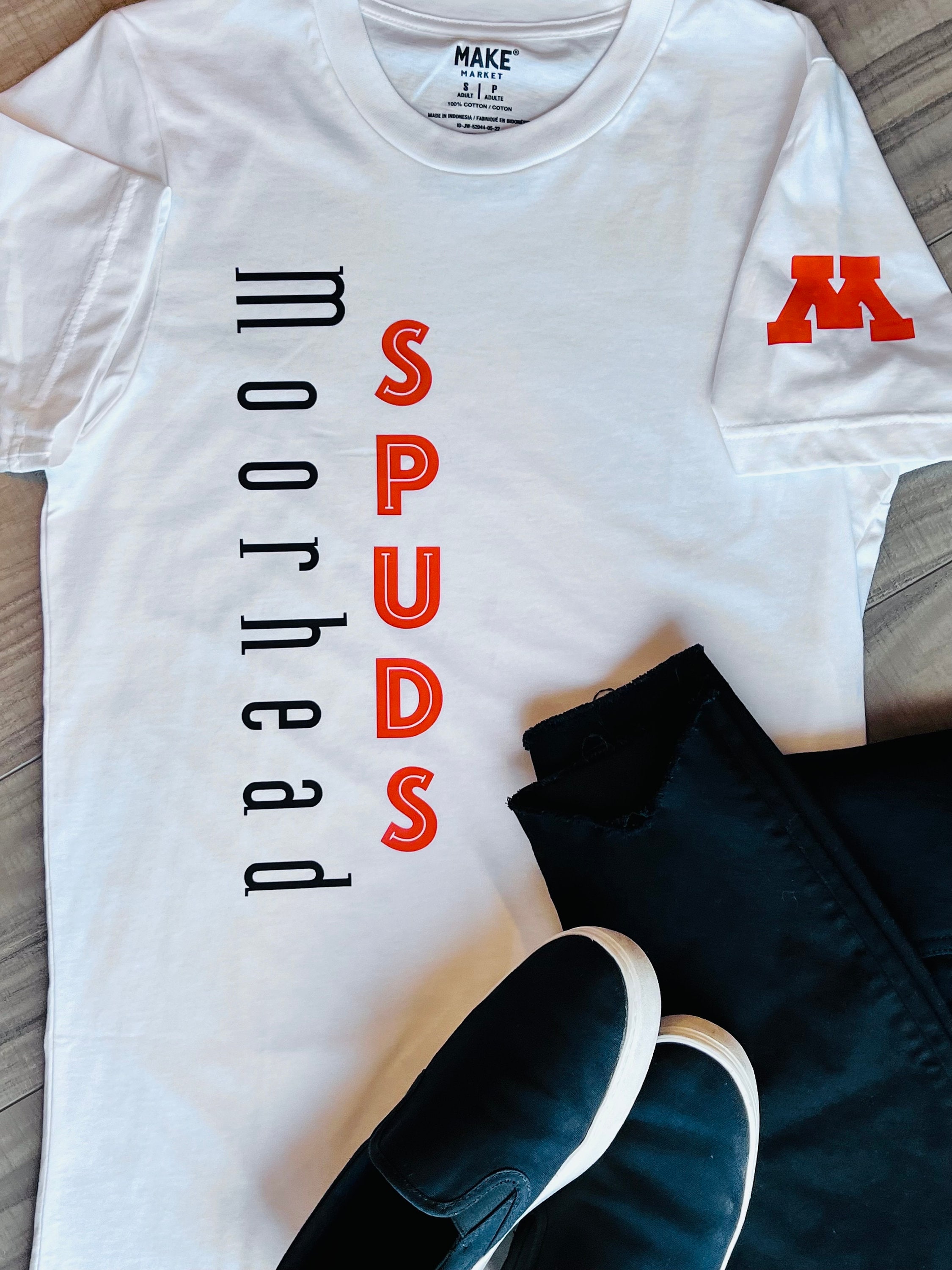 Moorhead Spuds T-shirt - Etsy