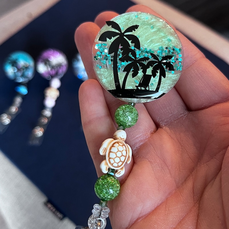 Badge Reel Sea Creature - Etsy