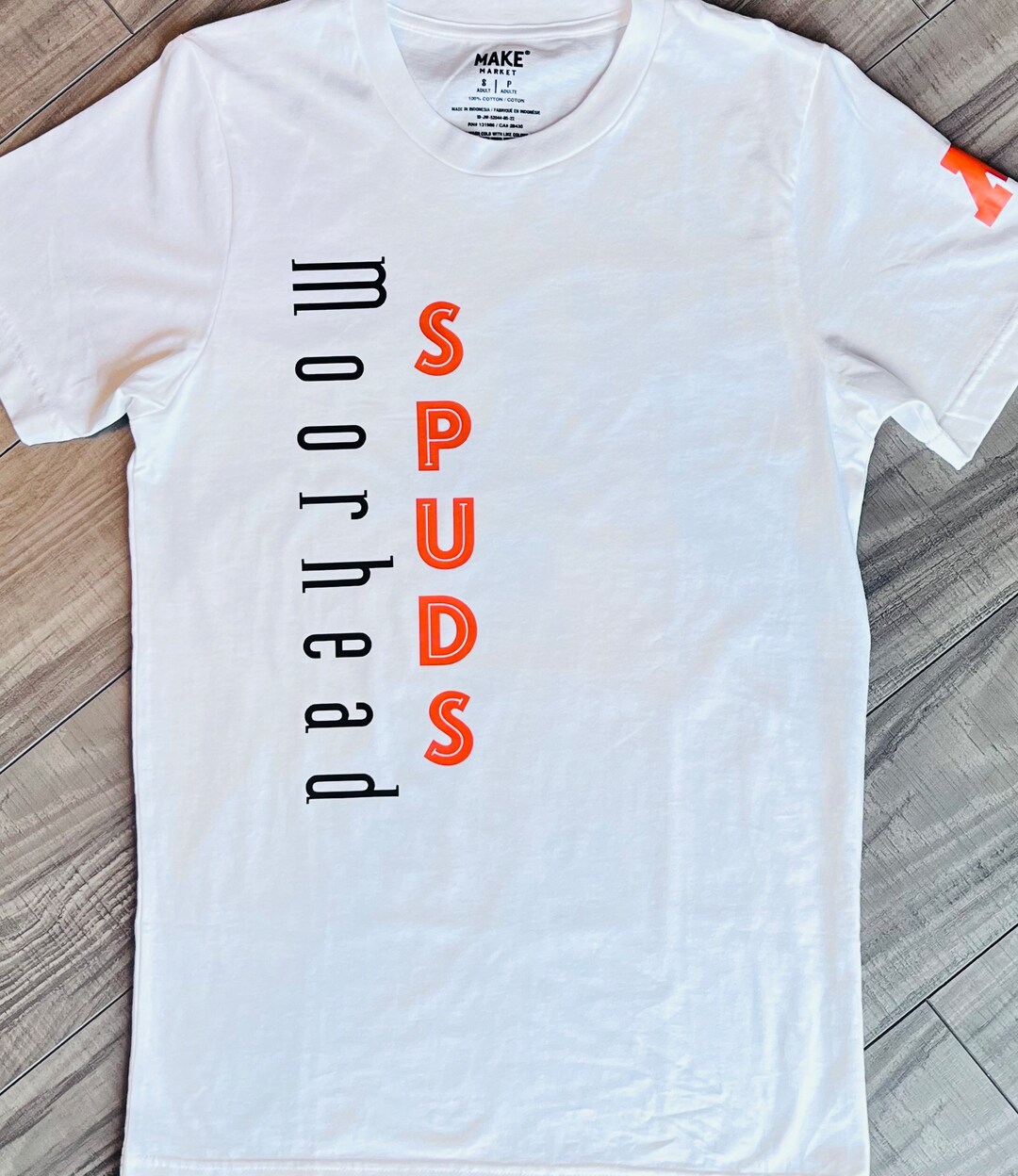 Moorhead Spuds T-shirt - Etsy