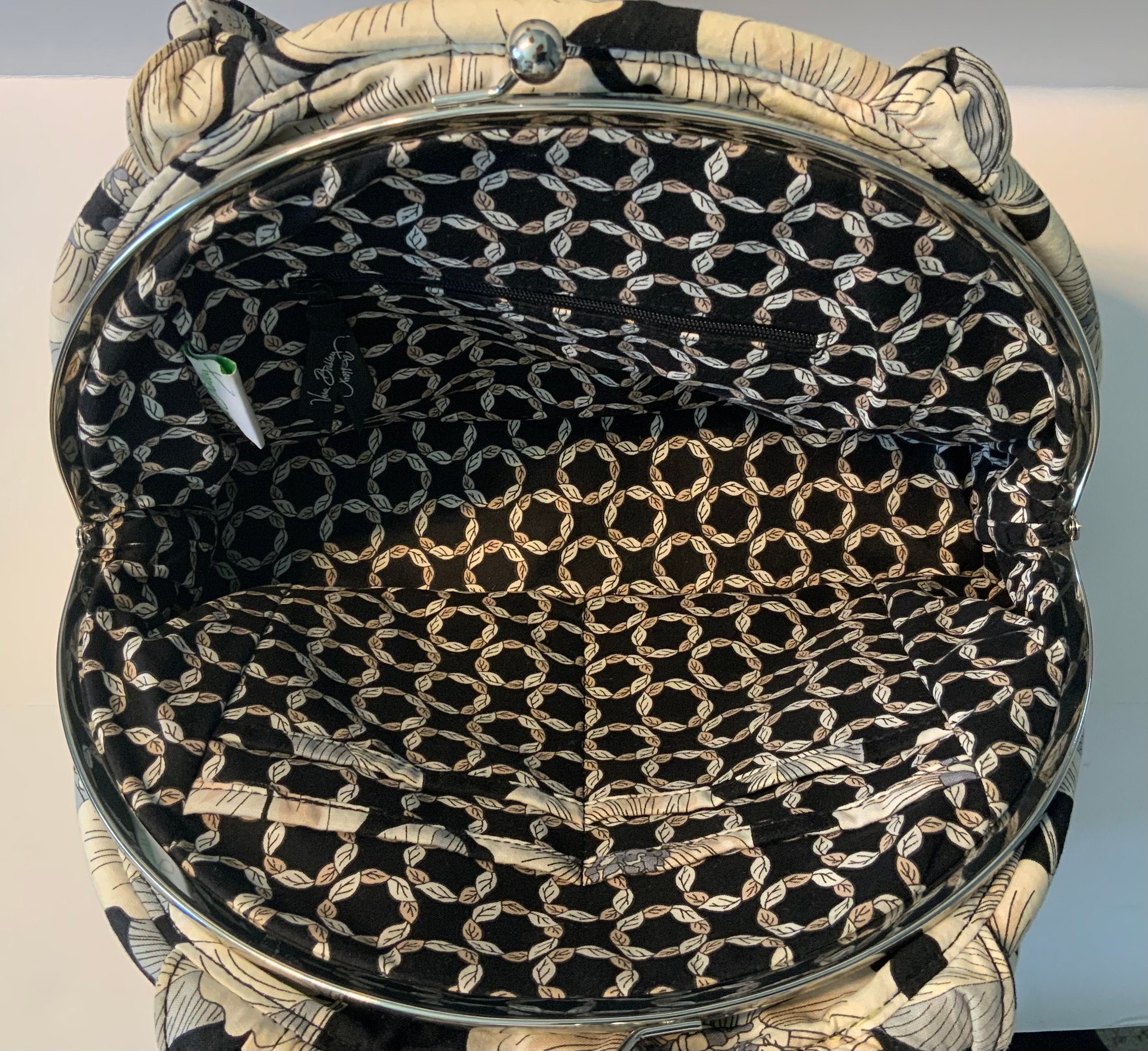 Vera Bradley Dome Shaped Kiss Lock Floral Bag - Etsy