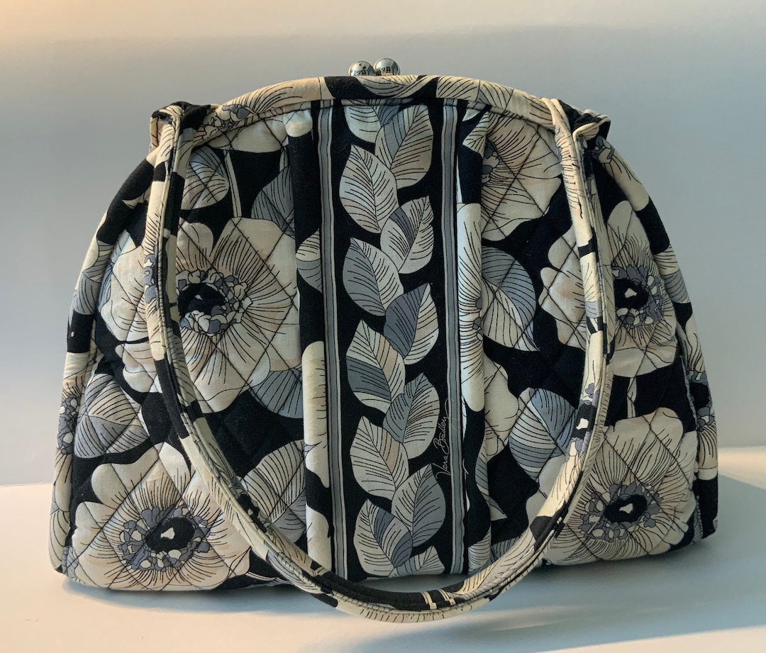 Vera Bradley Dome Shaped Kiss Lock Floral Bag - Etsy