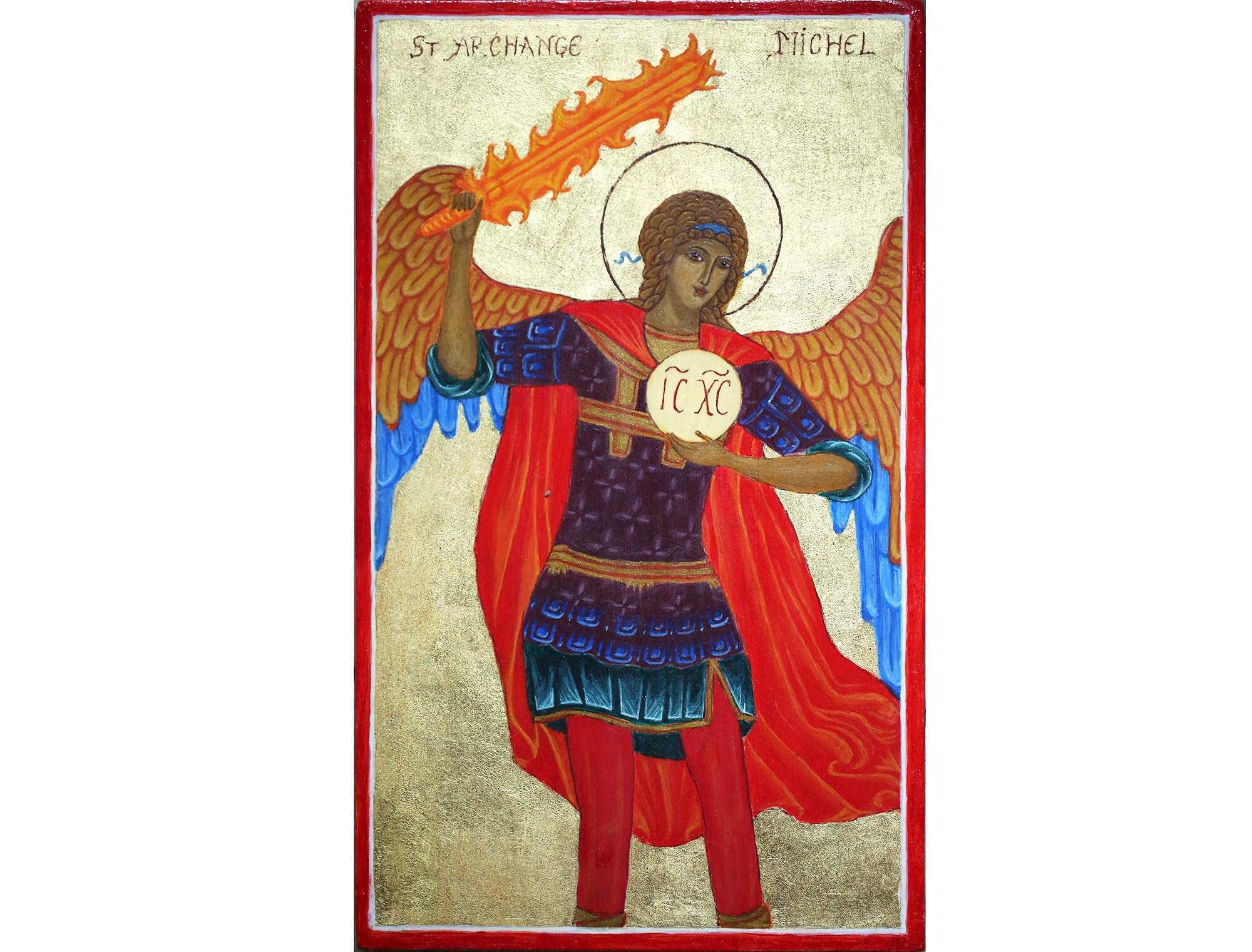 Icon of Saint Michael the Archangel, He is the Leader of the Celestial ...