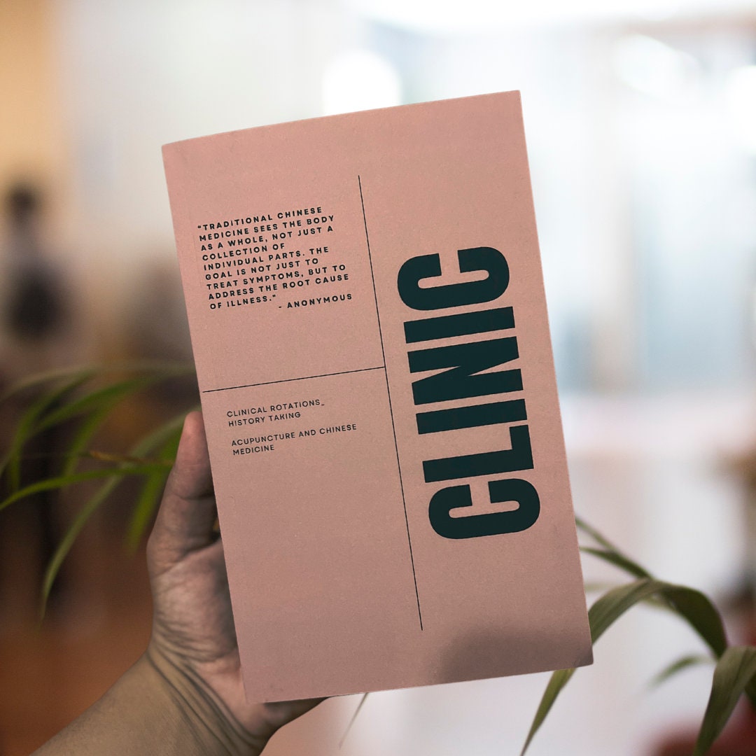 Clinic Notebook_complete TCM History Taking_rose - Etsy