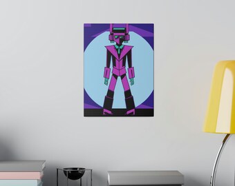 Synthwave Robot - Etsy