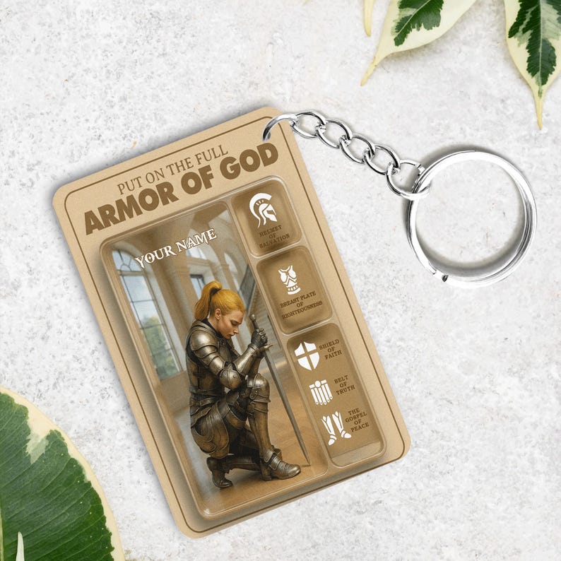 Put the Full Armor of God, Custom Acrylic Block, Prayer Best Gift ...