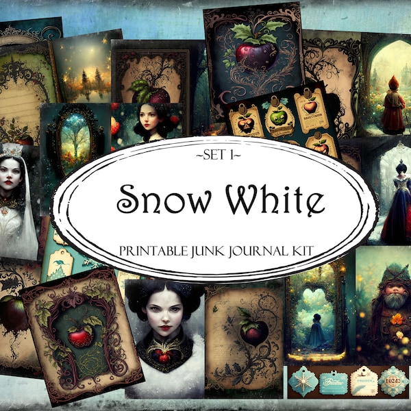 Snow White Printable - Etsy