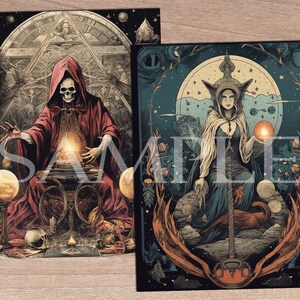 Esoteric Printable Papers, Occult Journal, Junk Journal Kit, Ephemera ...