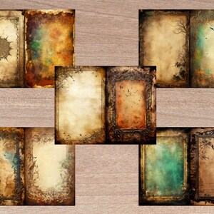 Mystical Journal Pages, Junk Journal Kit, Scrapbooking Pages, Junk ...