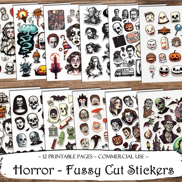 Horror Scrapbook - Etsy