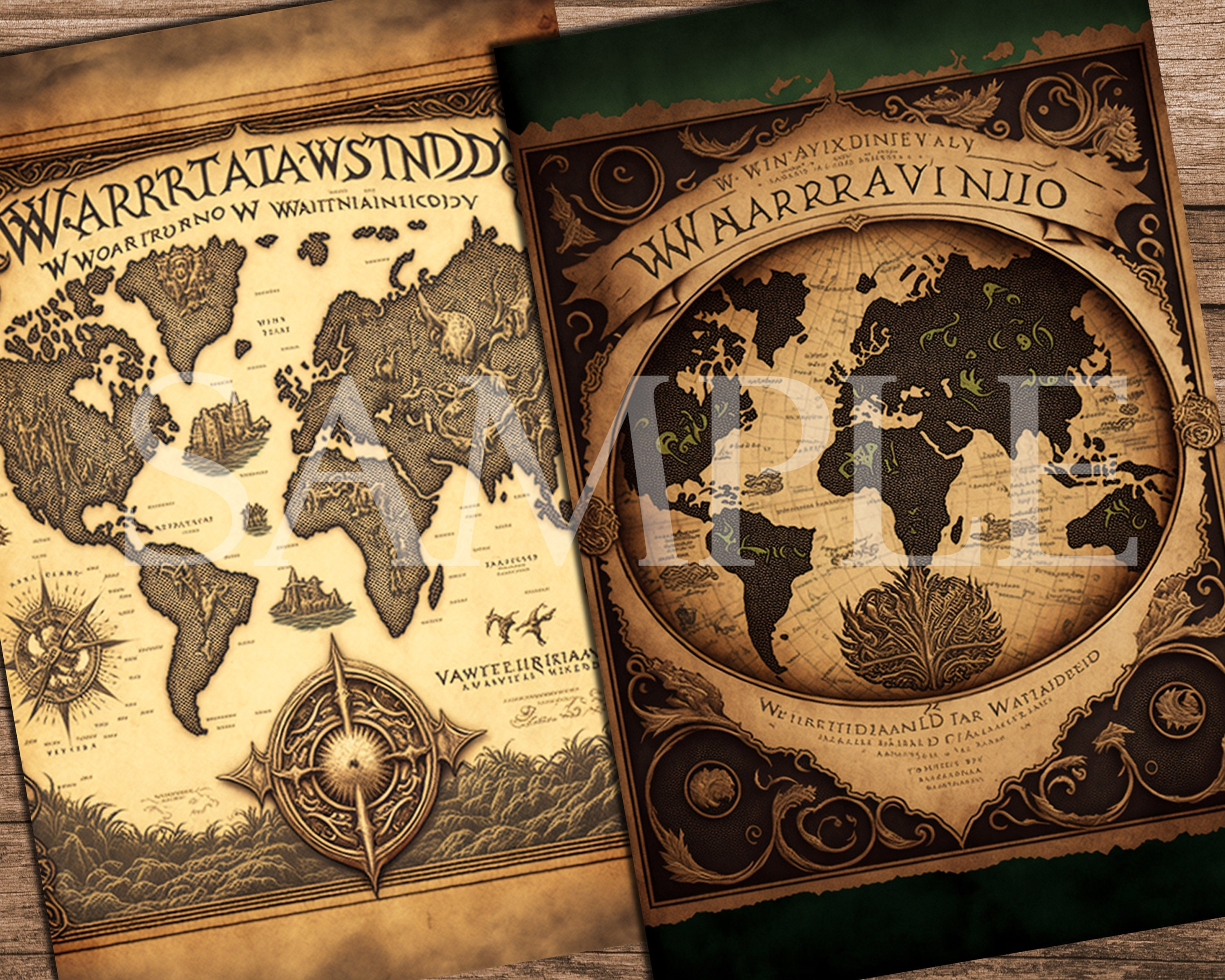 Vintage Maps ATC Cards Junk Journal Cards Digital Paper - Etsy