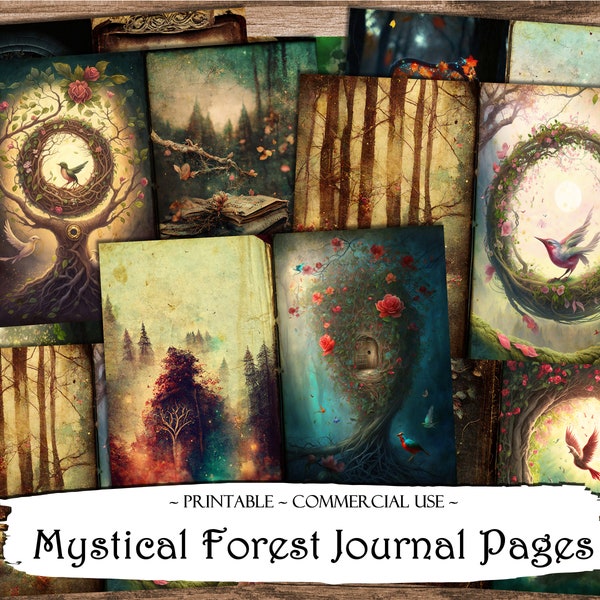 Forest Journal - Etsy