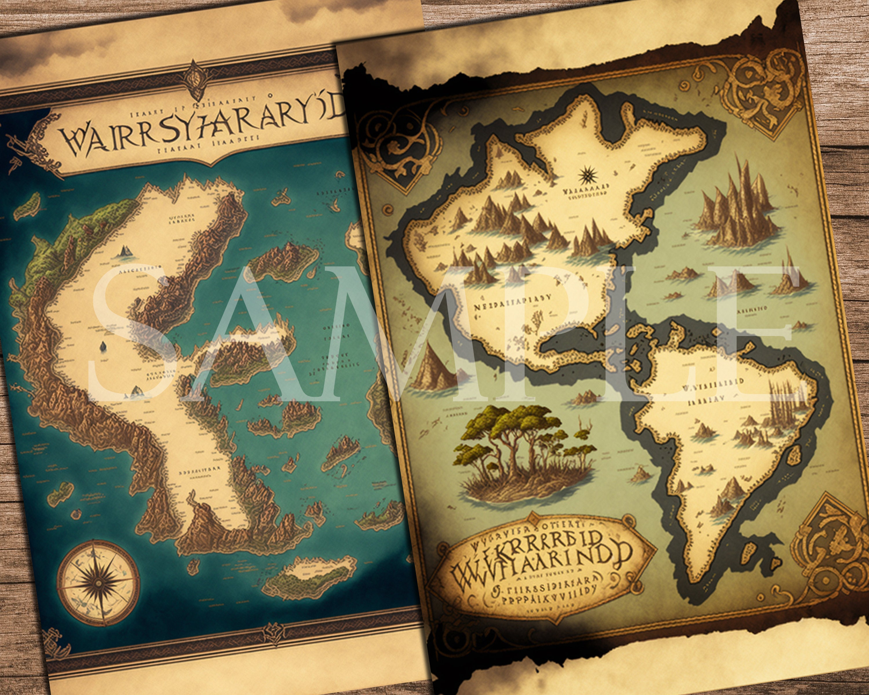 Vintage Maps ATC Cards Junk Journal Cards Digital Paper - Etsy