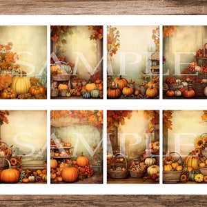 Beautiful Fall ATC Cards, Junk Journal Kit, Digital Paper, Printable ...