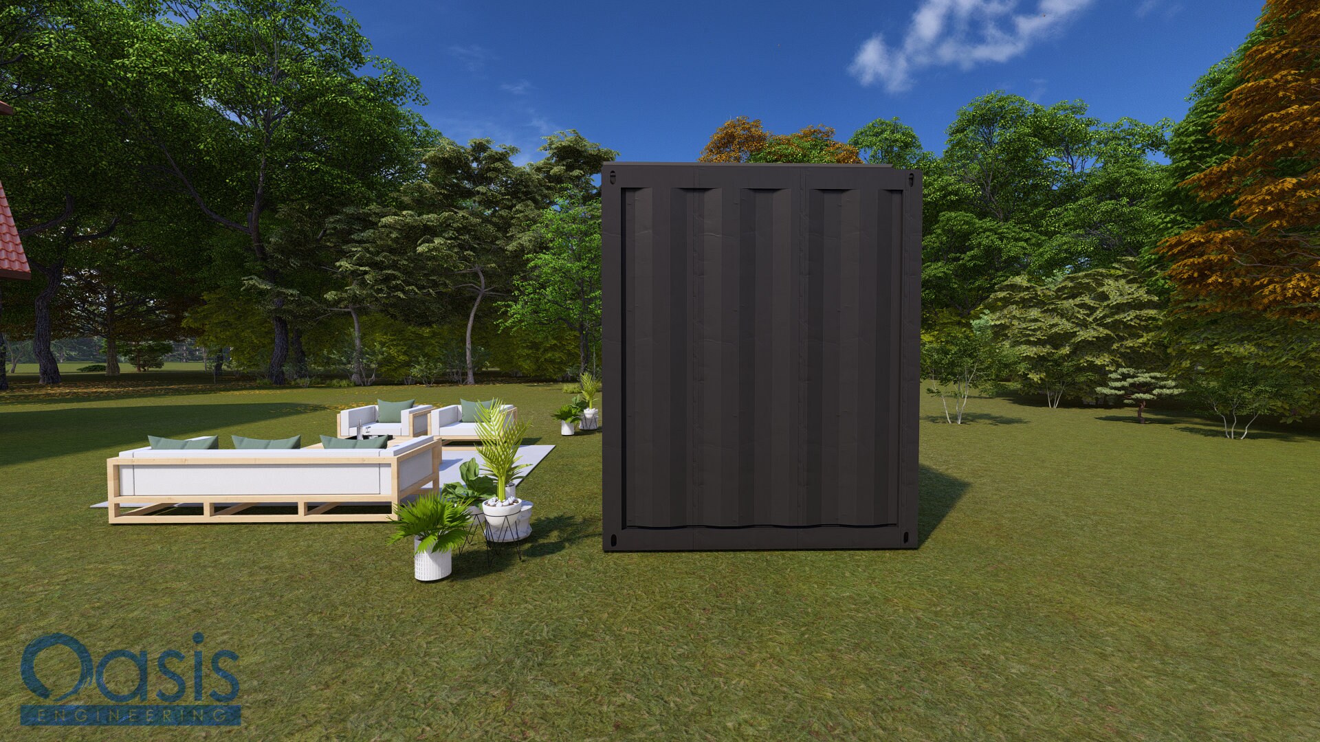 20ft Shipping Container Patio Bar: DIY Plans - Etsy