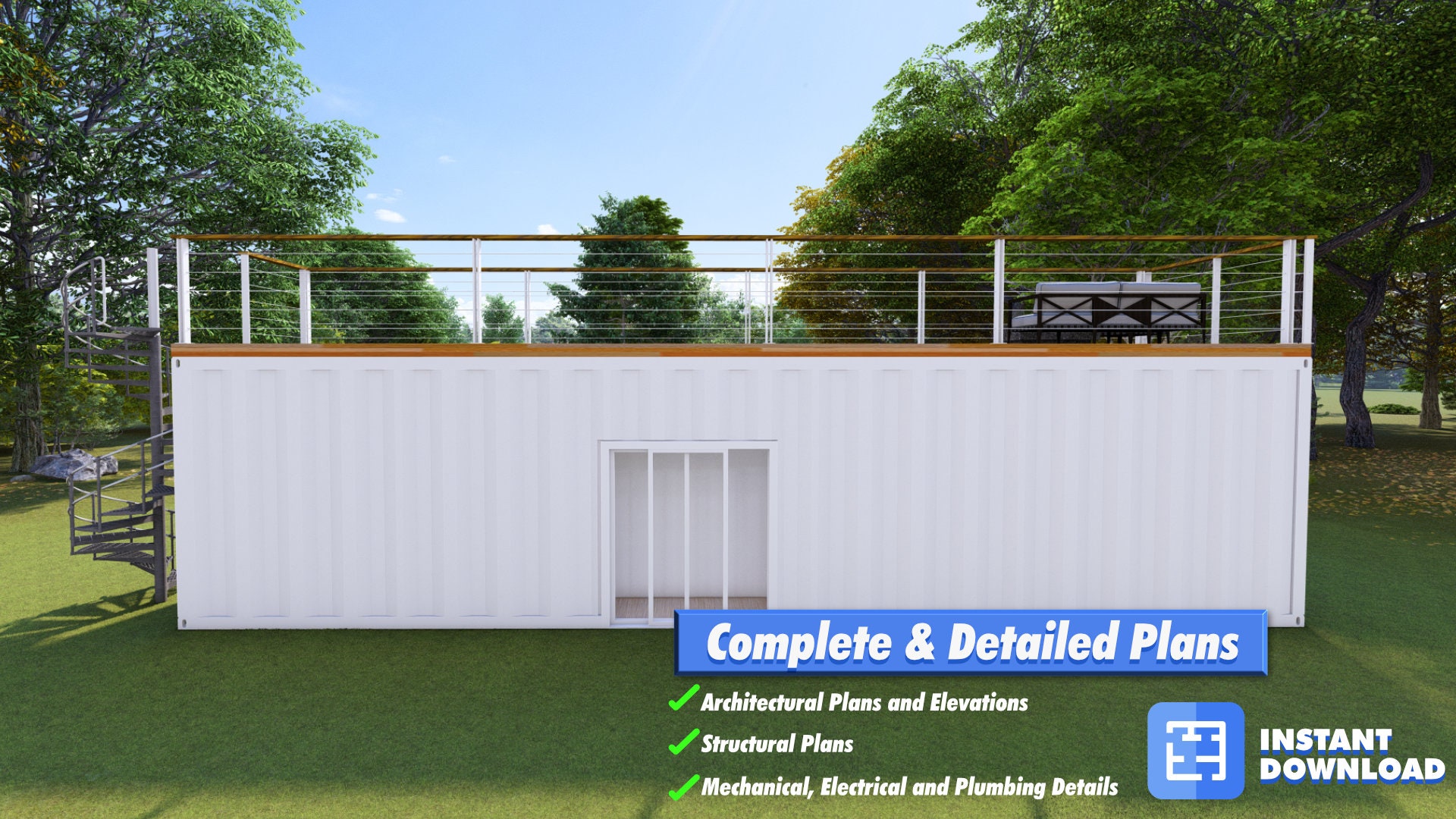 Oasis Container Homes - Custom DIY Plans & Engineering