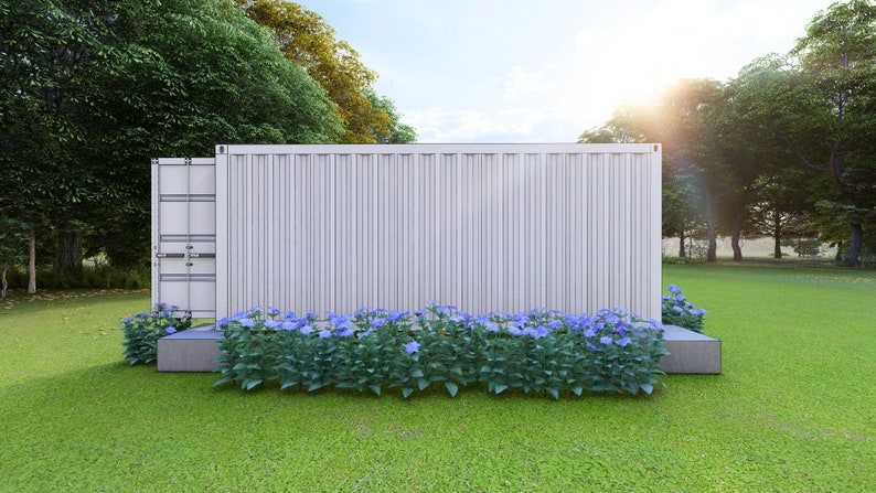 20ft Shipping Container: Garden Workshop & Storage Plans - Etsy