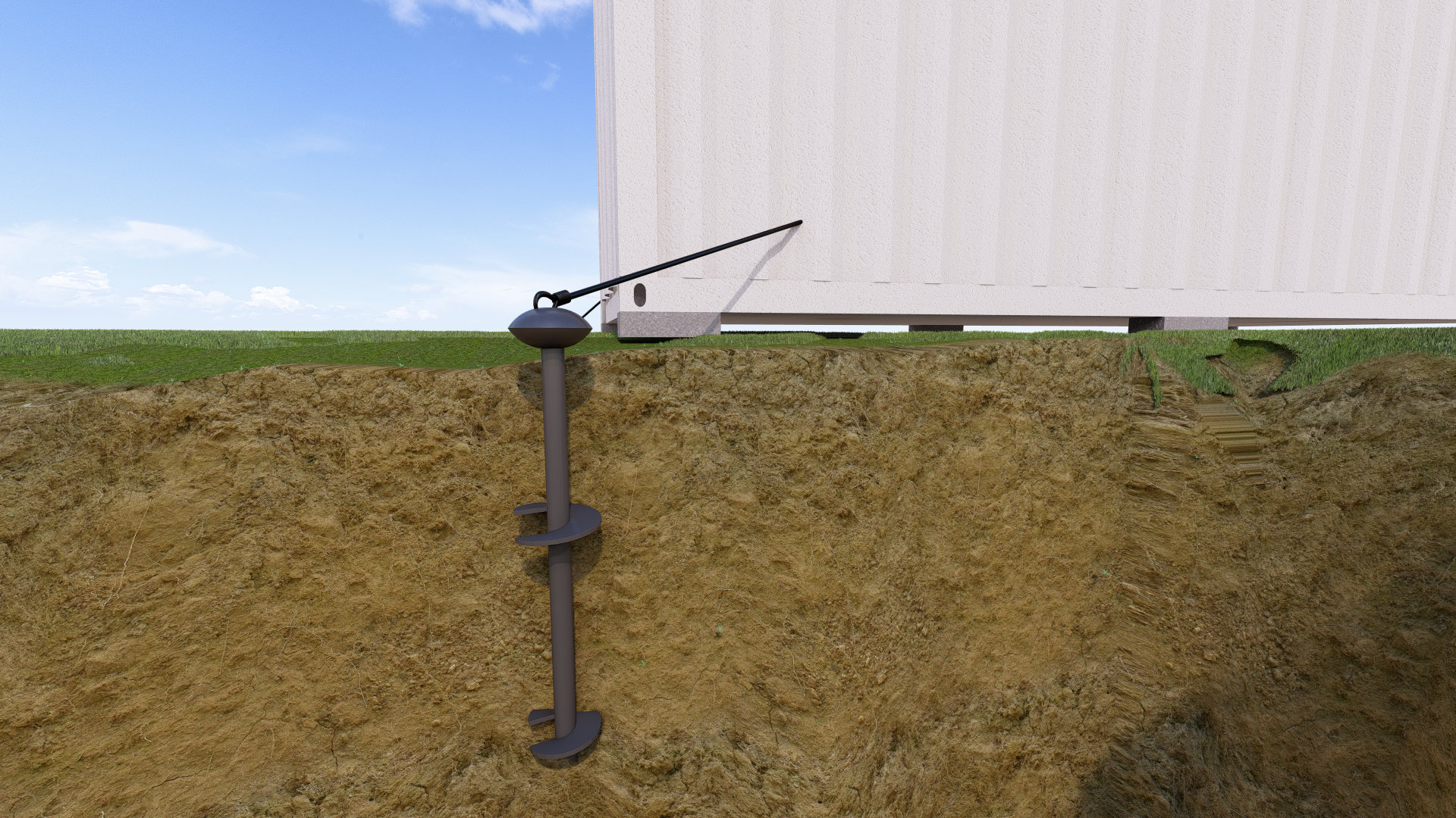 DIY Concrete Block Foundation Plan for 20ft Shipping Container Storage ...