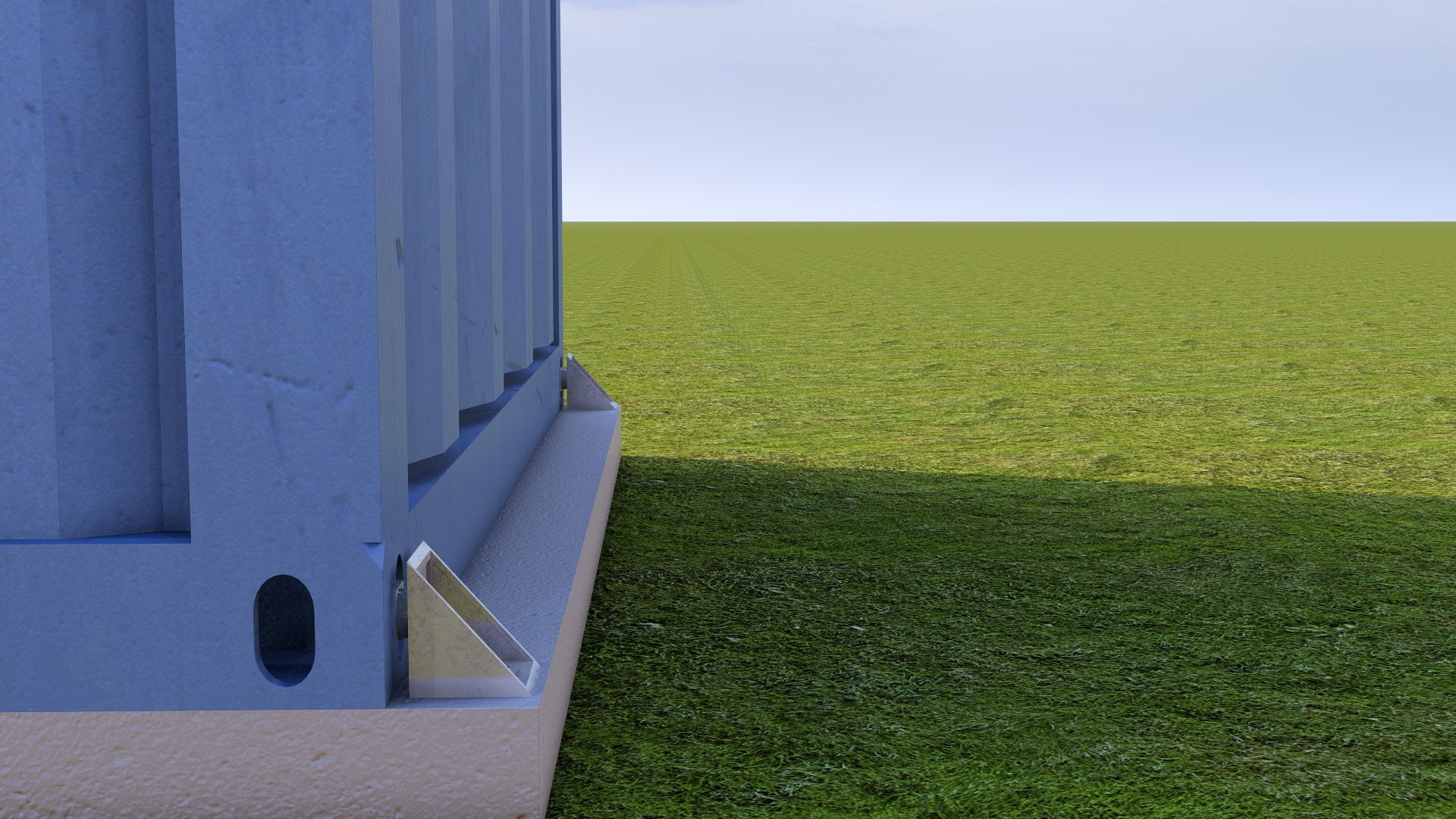 DIY Container Twist Lock Into Existing Foundation: 20ft Shipping ...