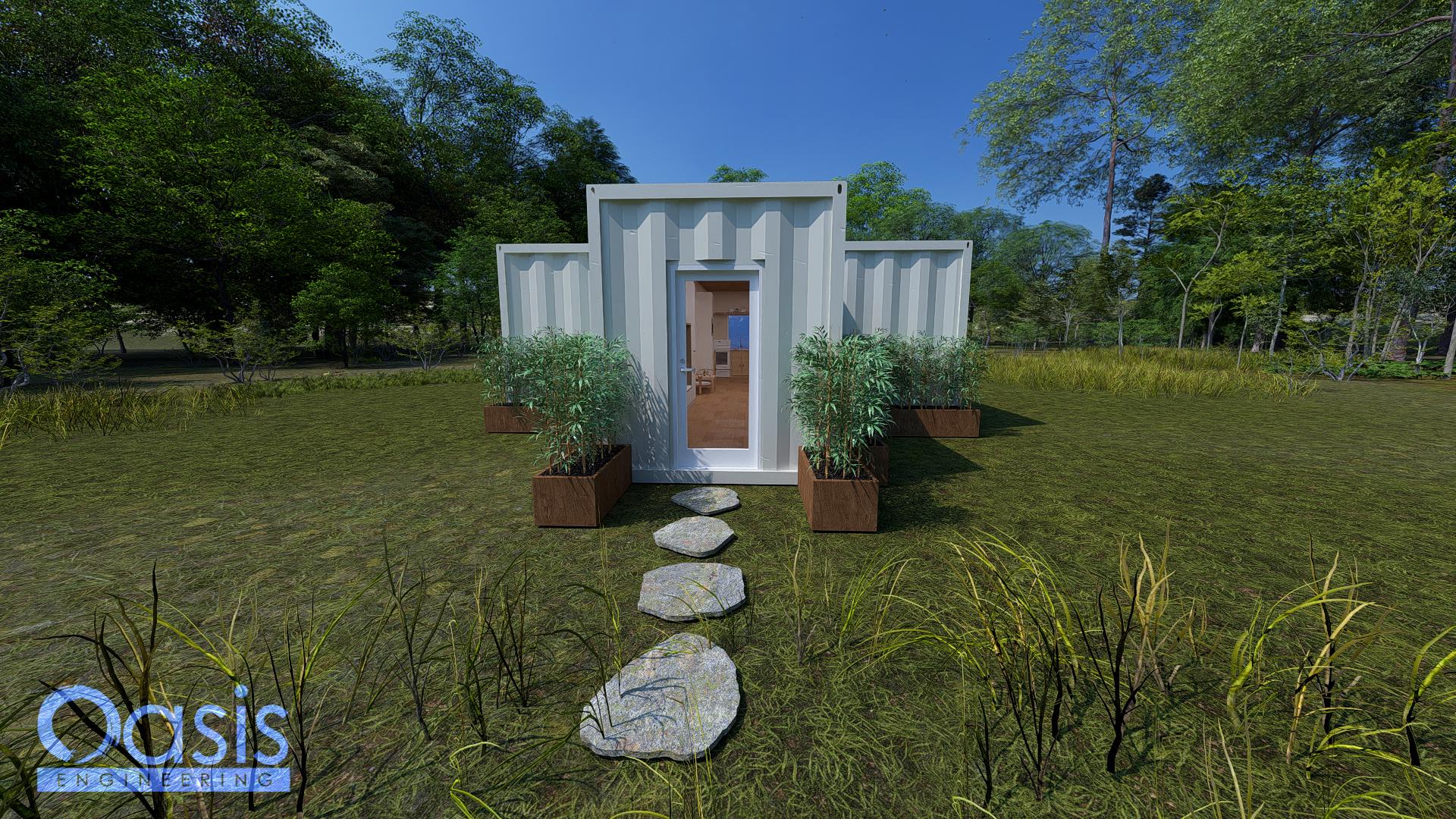 Tokyo Shipping Container Home Plans – 3x40ft Containers Modern Design ...