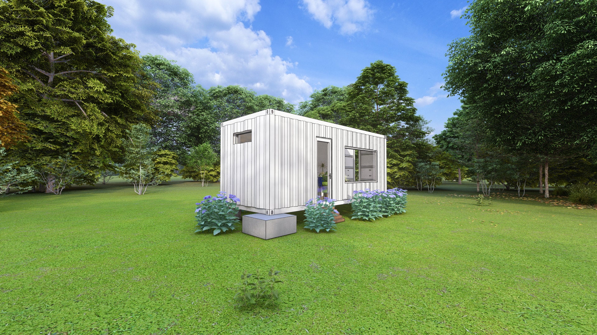 20ft Shipping Container: Garden Workshop & Storage Plans - Etsy