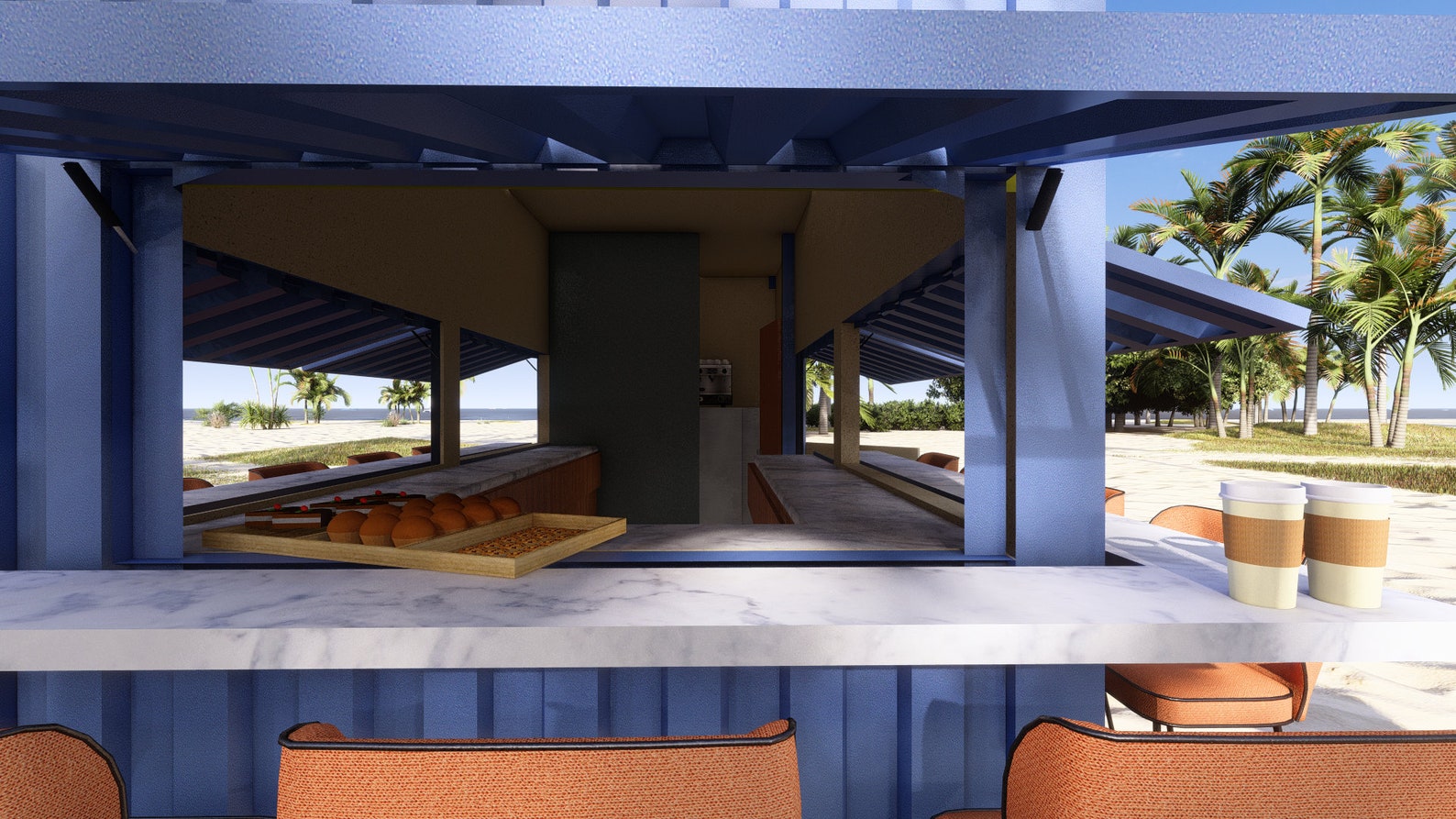 Plans for 20ft Shipping Container Bar: Perfect for Breakfast, Sushi ...