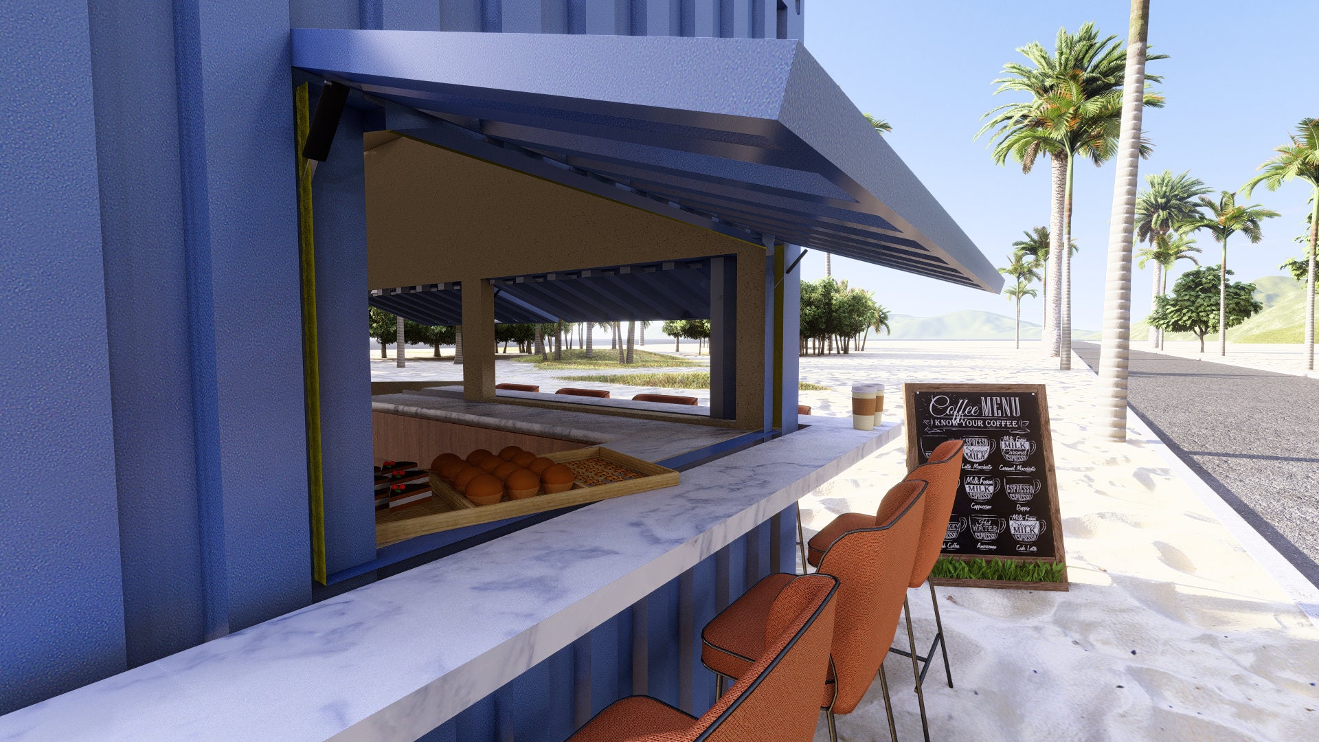 Plans for 20ft Shipping Container Bar: Perfect for Breakfast, Sushi ...