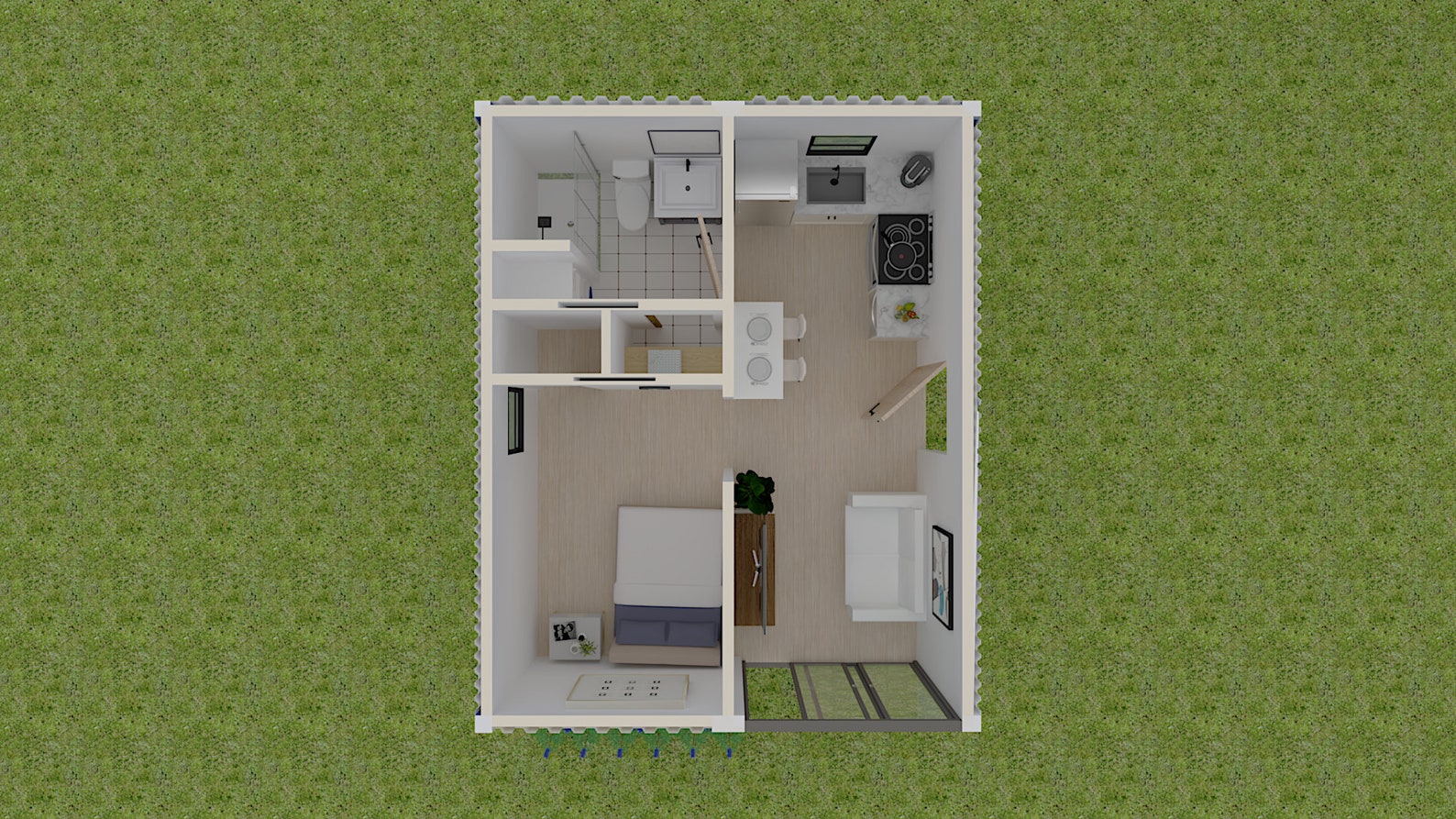 Shipping Container Home double 20ft Plans for DIY Builders - Etsy Canada