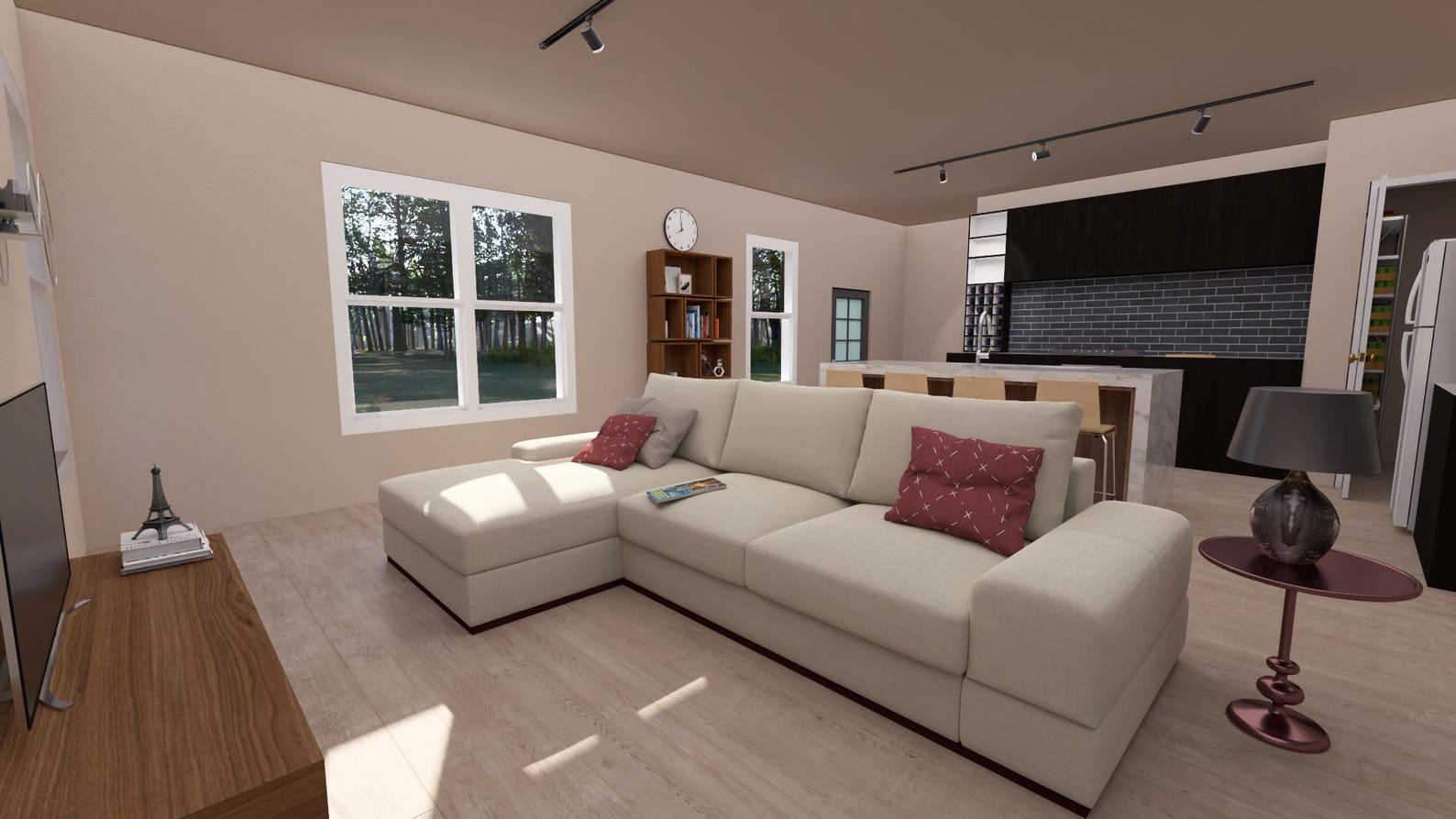 Bliss Home Plan – Classic 2,066 Sqft Single Family House (PDF & DWG) - Etsy