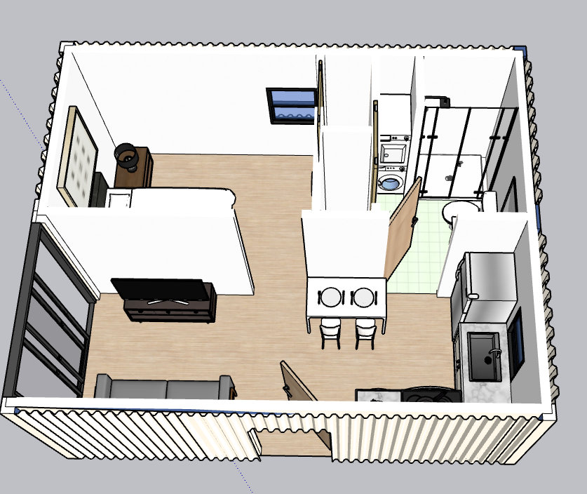 Shipping Container Home double 20ft Plans for DIY Builders - Etsy Canada