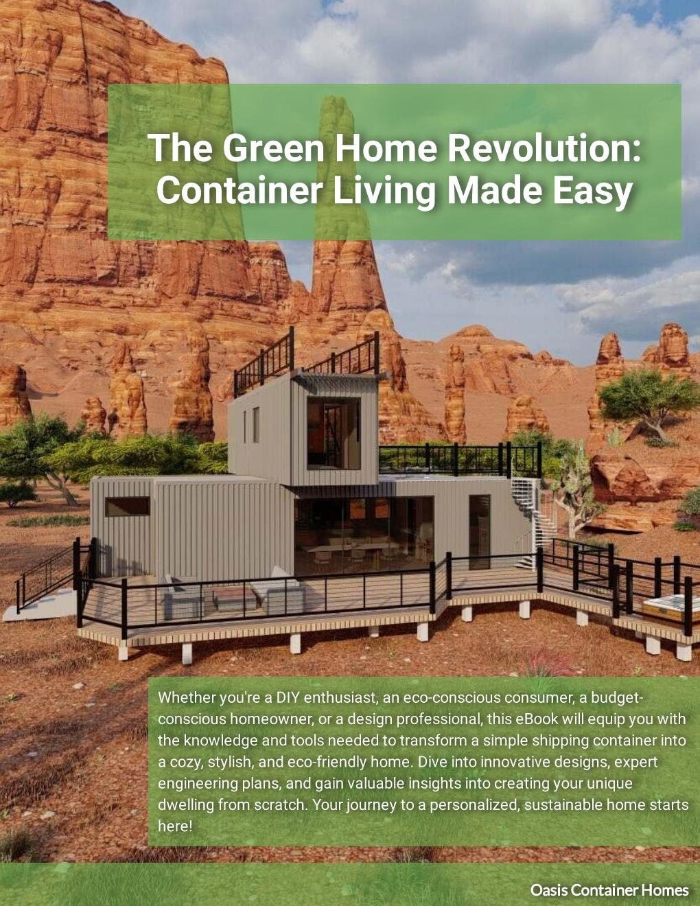 Oasis Container Homes - Custom DIY Plans & Engineering