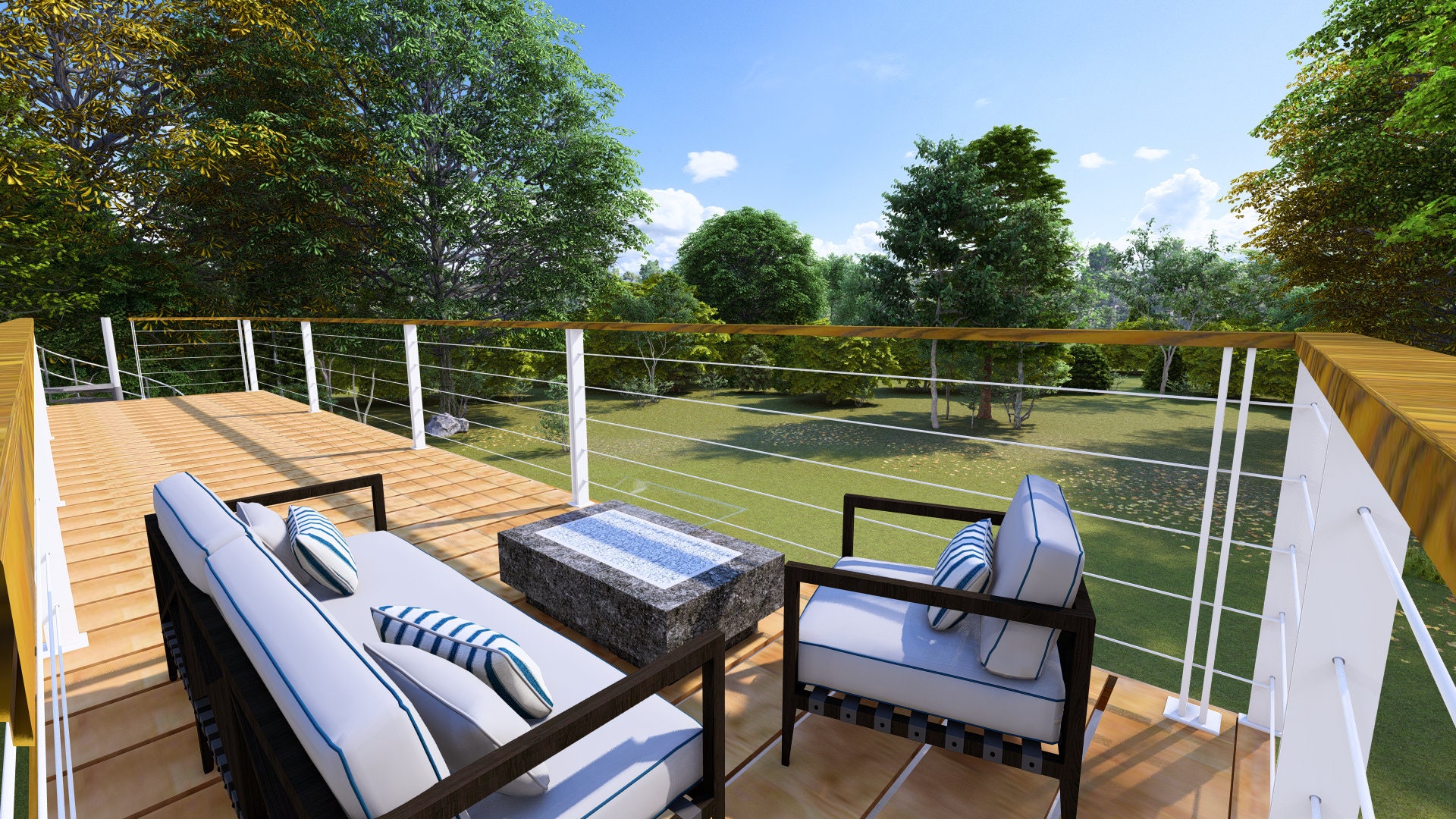 Rooftop Oasis: Container Modern Minimalism With Our 40'x8' Full Living ...