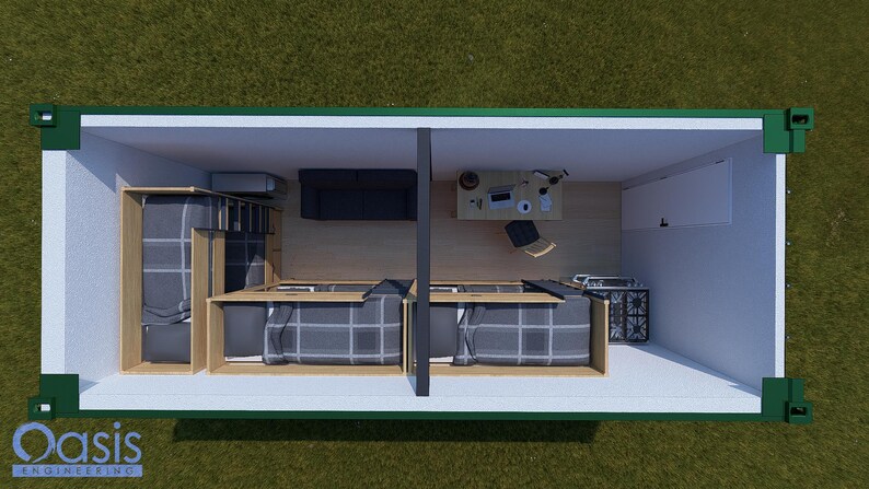 Shipping Container Nuclear Bunker Blueprint – DIY Underground Shelter ...