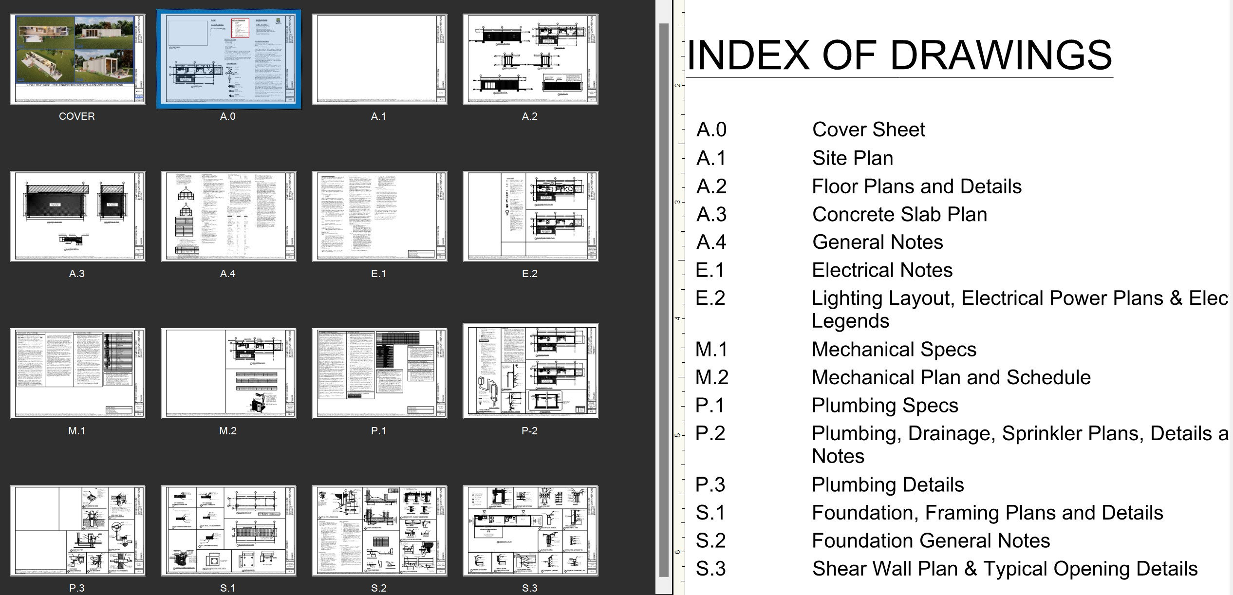 Oasis Horizon - A 45ft High Cube Container Home Plan | Tiny Home Plans ...
