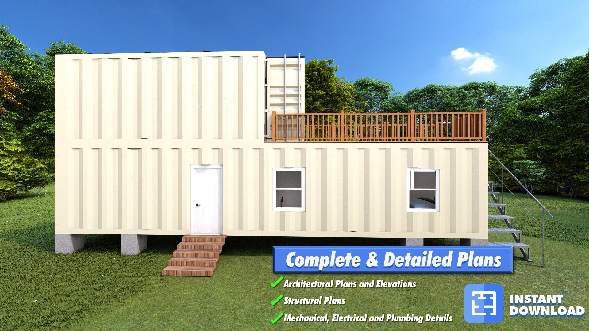 Oasis Container Homes - Custom DIY Plans & Engineering