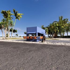 Plans for 20ft Shipping Container Bar: Perfect for Breakfast, Sushi ...