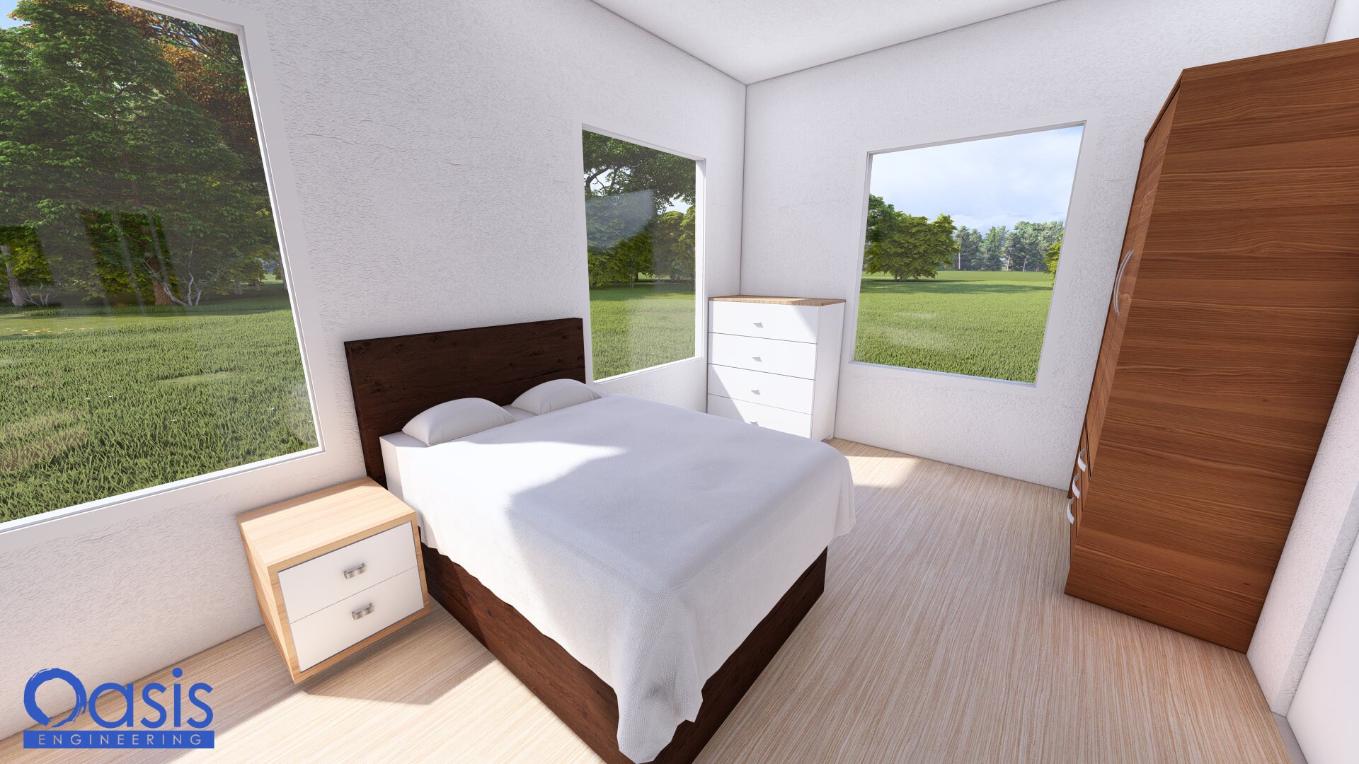 960 Sq Ft Shipping Container Home Plans - L-shaped Design With 2 Beds ...