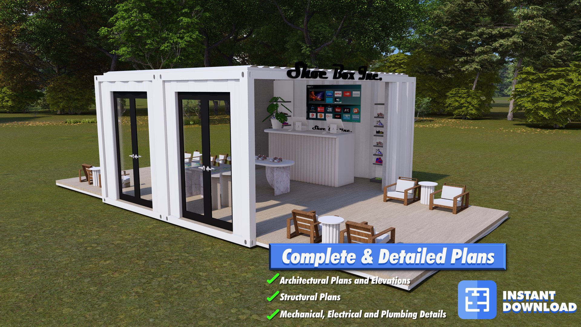 Oasis Container Homes - Custom DIY Plans & Engineering