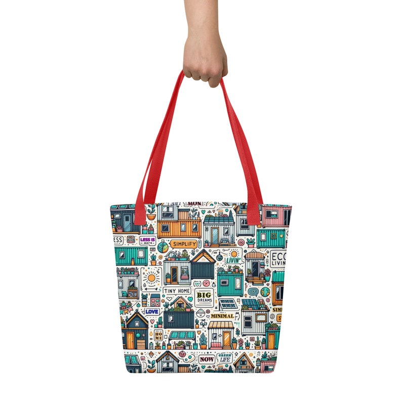 Shipping Container + Tiny Home Living Tote Bag - Spacious & Stylish! - Etsy Shipping Container + Tiny Home Living Tote Bag - Spacious & Stylish! - Etsy