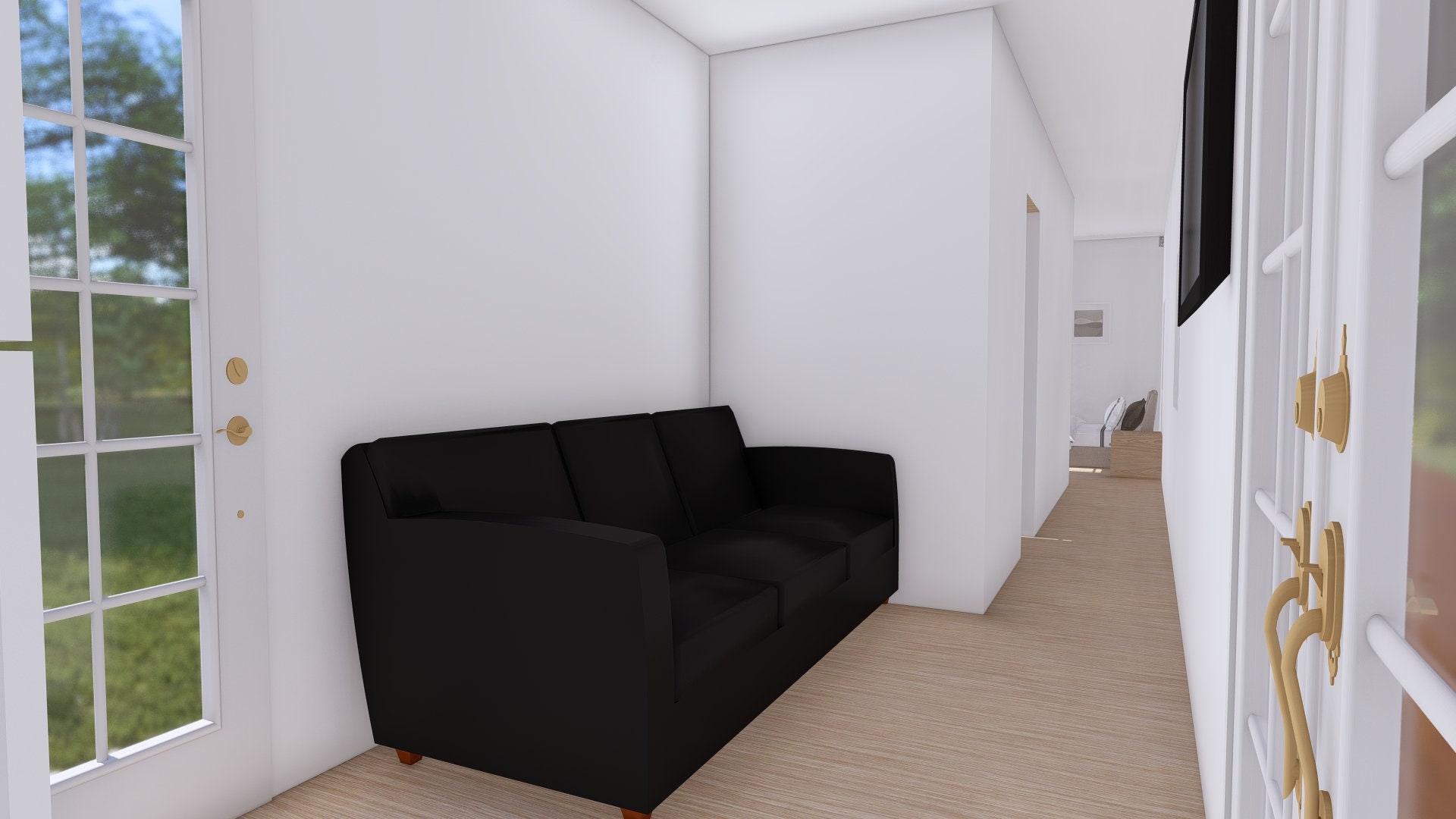 Oasis Horizon - A 45ft High Cube Container Home Plan | Tiny Home Plans ...