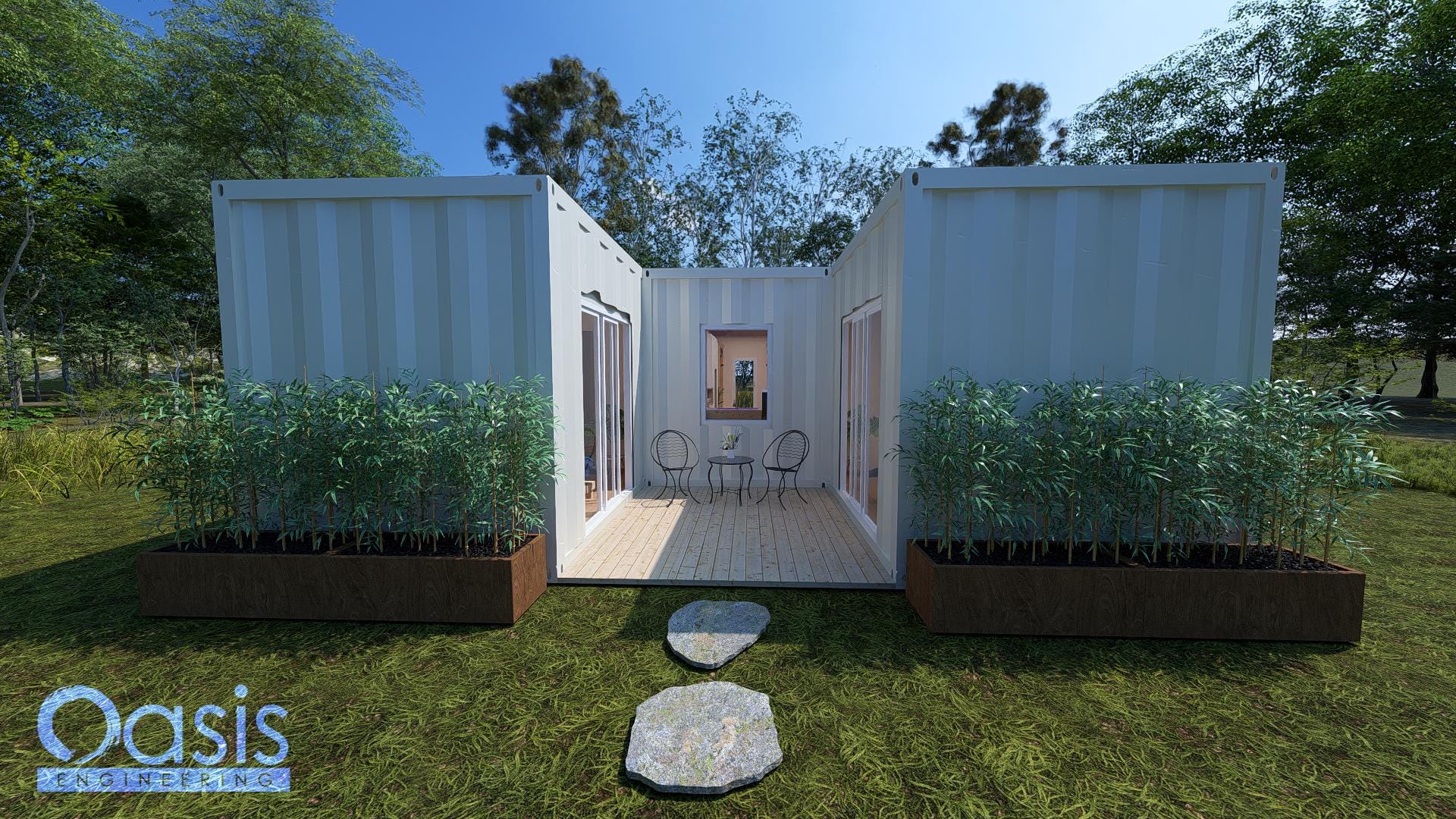 Tokyo Shipping Container Home Plans – 3x40ft Containers Modern Design ...