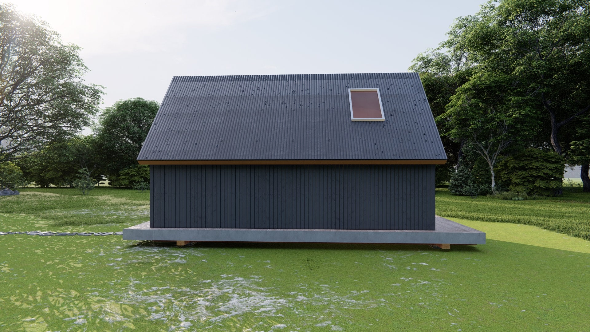 Tiny Home Plans: 24x12ft DIY ADU Plan Set With Loft Bedroom - Etsy