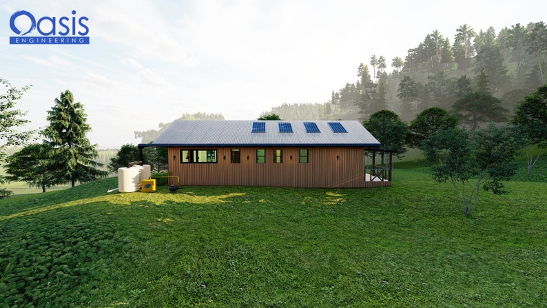 Engineered Off-grid Home Plans Haven - Etsy